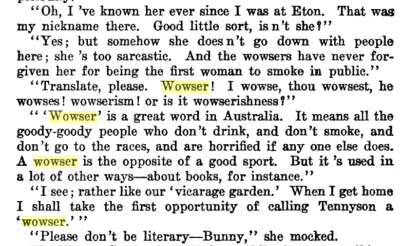 It had spread to Britain by 1917, appearing in The Woman of the Horizon ...